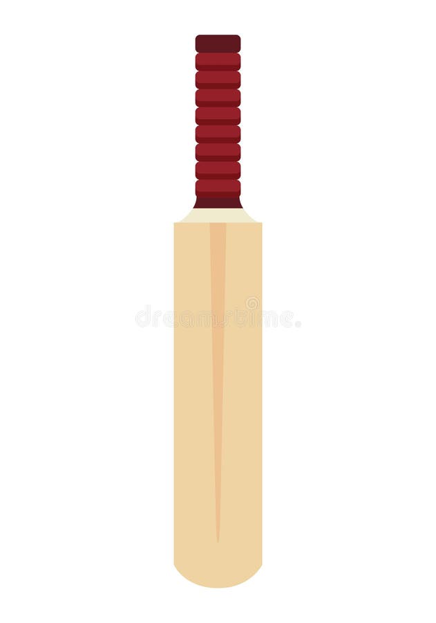 Cricket bat illustration stock vector. Illustration of design - 300499236