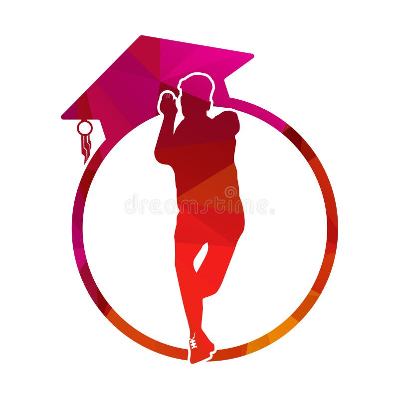 Cricket Bowling Illustration. Cricket Sports Fast Pacer Bowling Concept ...