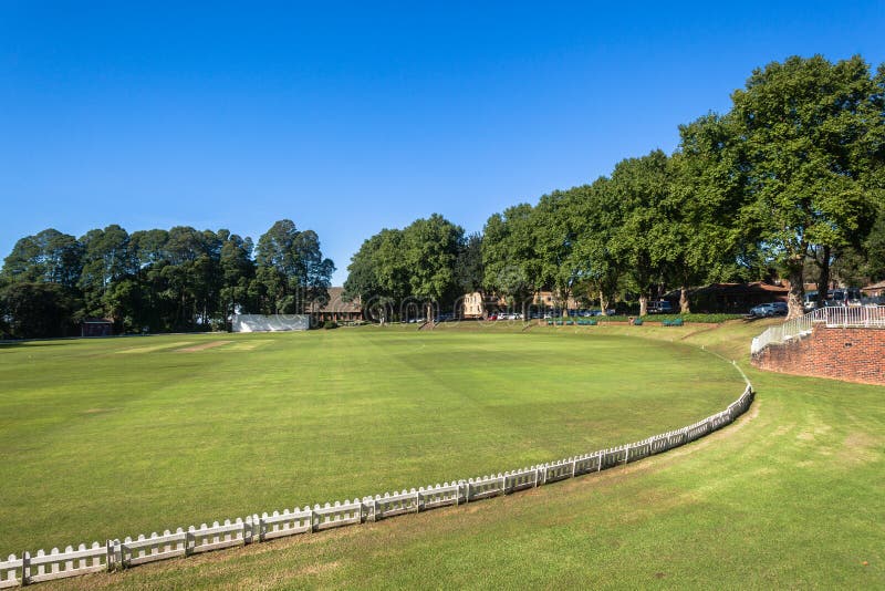 Cricket Field Oval Game editorial image. Image of sportsmanship - 37715795