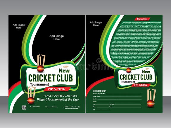 Cricket Flyer Template Stock Illustrations – 508 Cricket Flyer Template ...