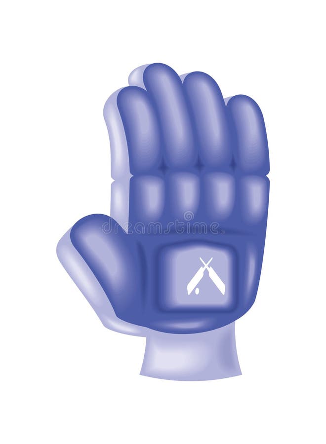Cricket gloves icon stock illustration. Illustration of batting - 357180205