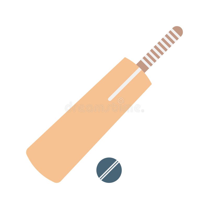 Cricket Icon Pictogram Vector Design. Stick Figure Man Cricket Player ...