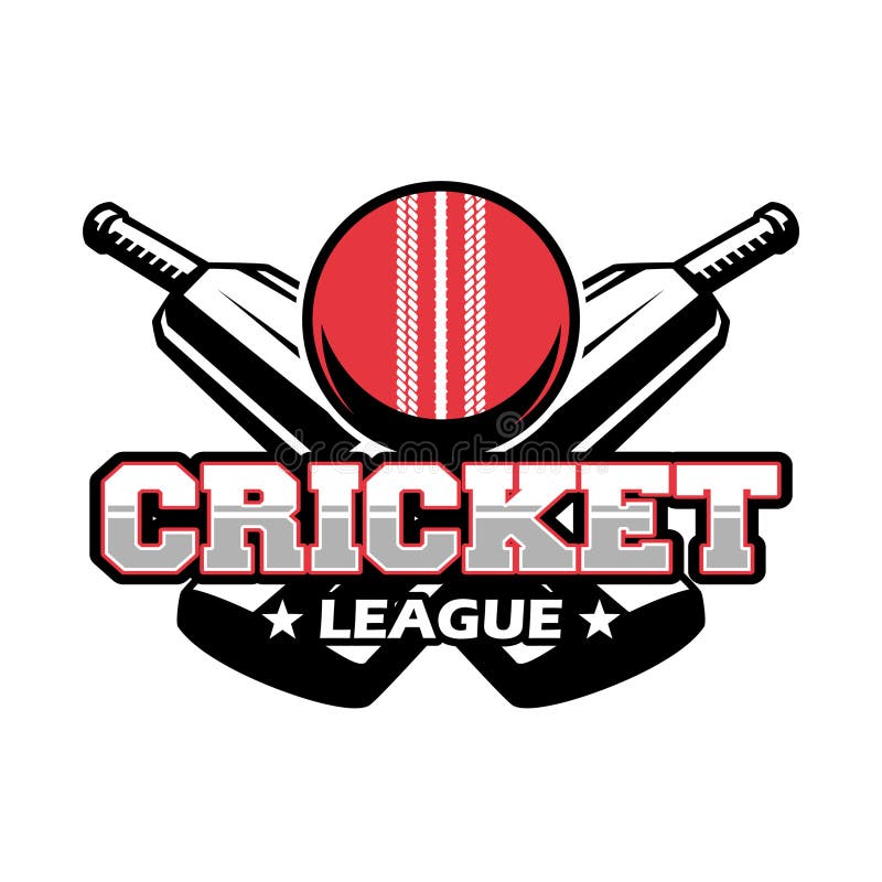 Cricket logo design vector stock vector. Illustration of game - 325764430