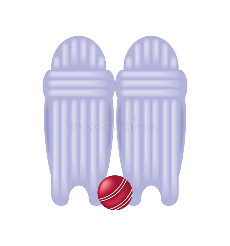 Cricket pads icon stock illustration. Illustration of competition ...