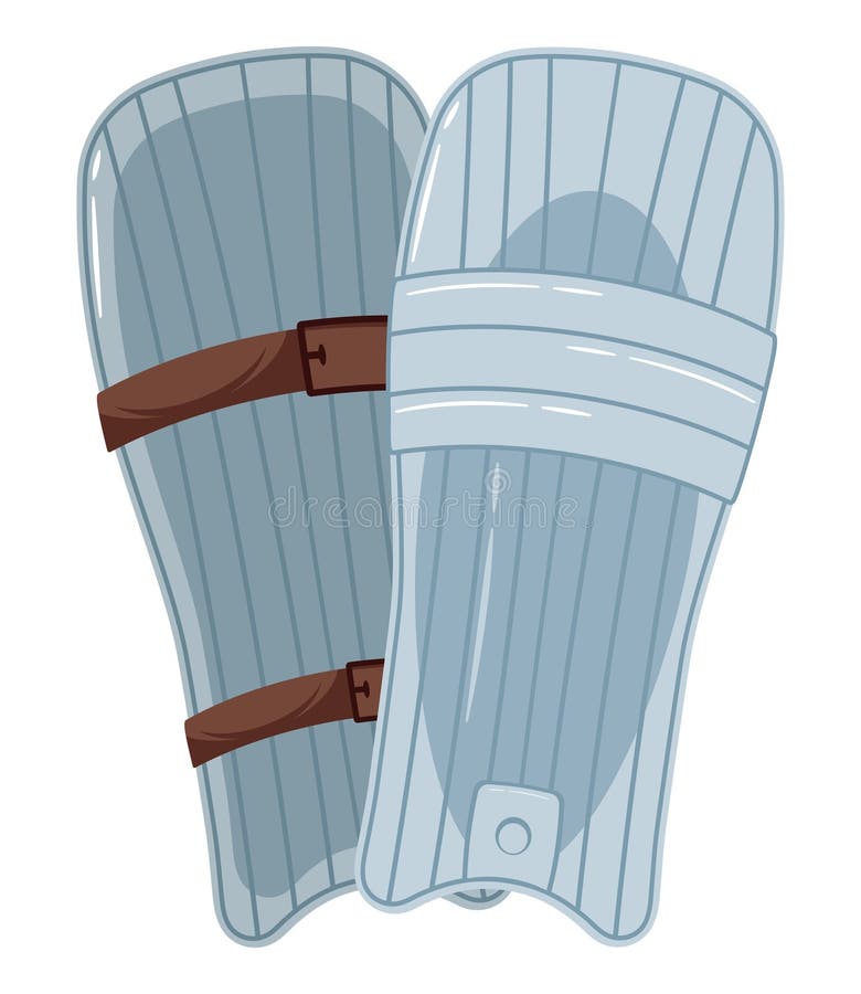 Cricket pads uniform stock vector. Illustration of game - 316907528