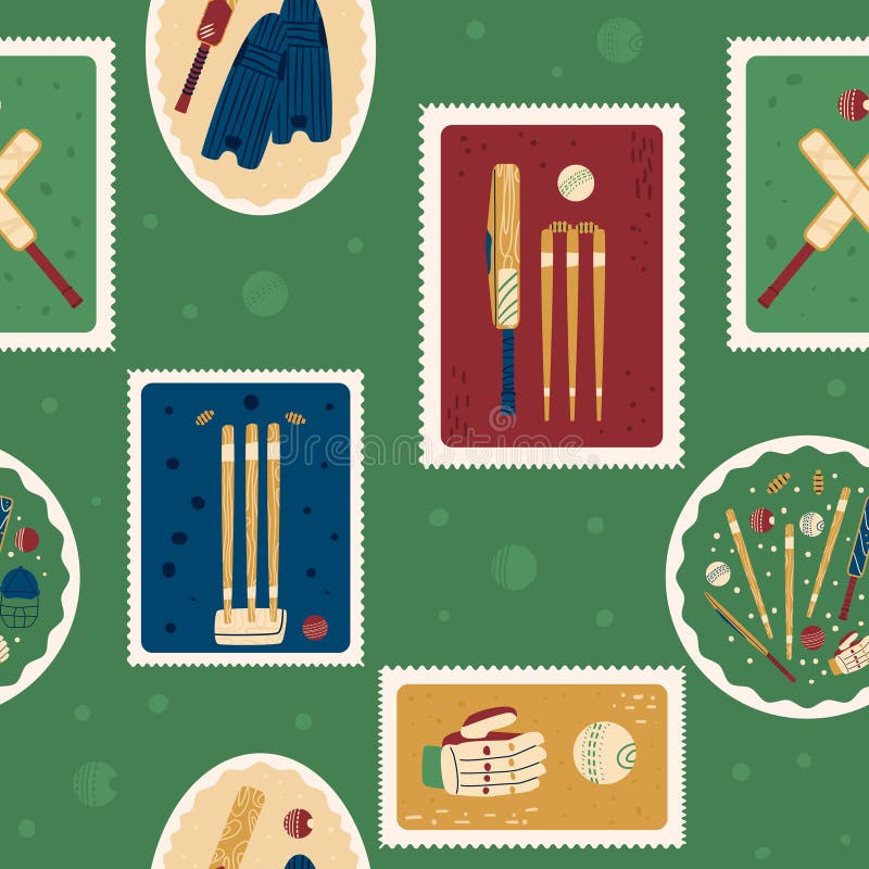 Cricket Stamps Stock Illustrations – 26 Cricket Stamps Stock ...