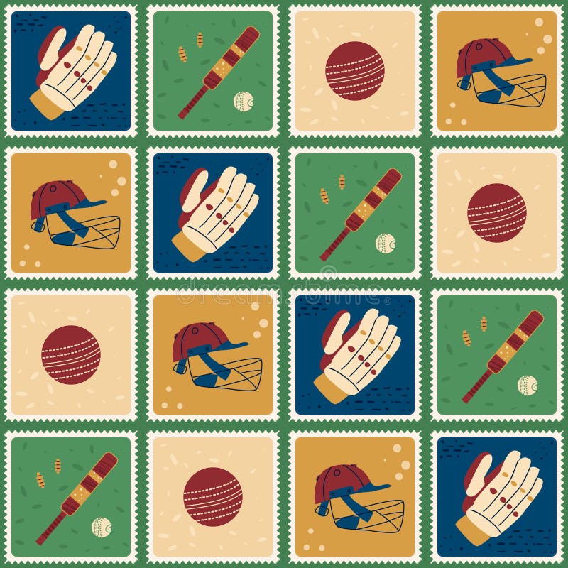 Cricket Stamps Stock Illustrations – 26 Cricket Stamps Stock ...