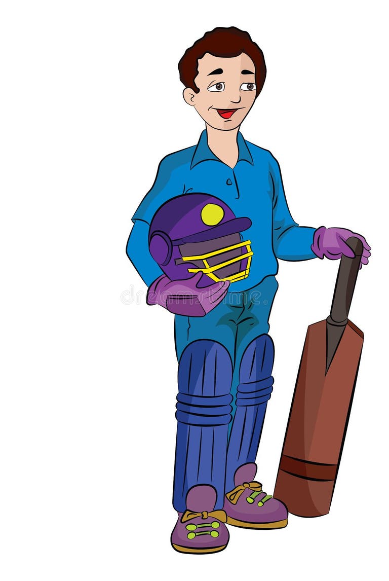 Cricket Paddle Stock Illustrations – 162 Cricket Paddle Stock ...