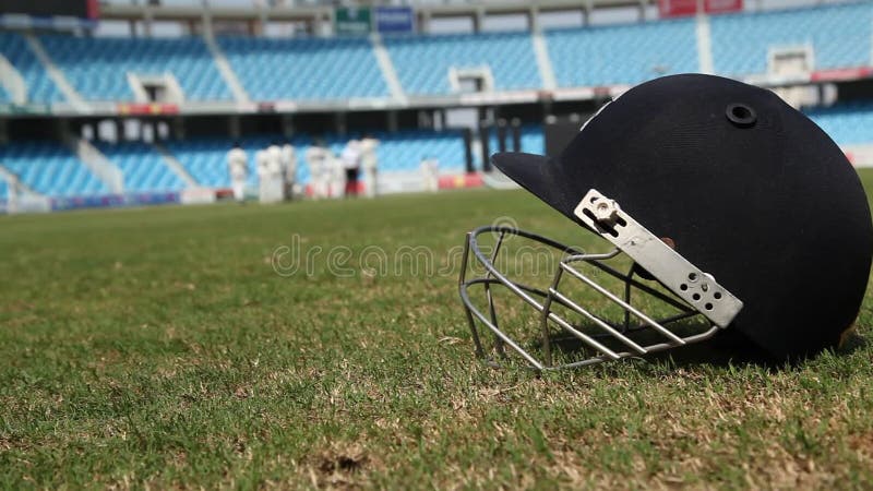 Cricket Players Looking at the Camera before Training Stock Footage ...