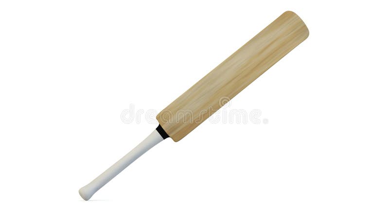 Cricket racket mockup stock illustration. Illustration of play - 143724325