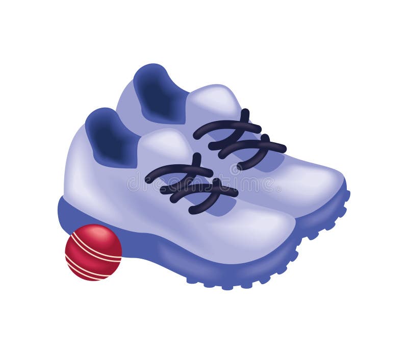 Cricket shoes icon stock vector. Illustration of cricket - 357180223