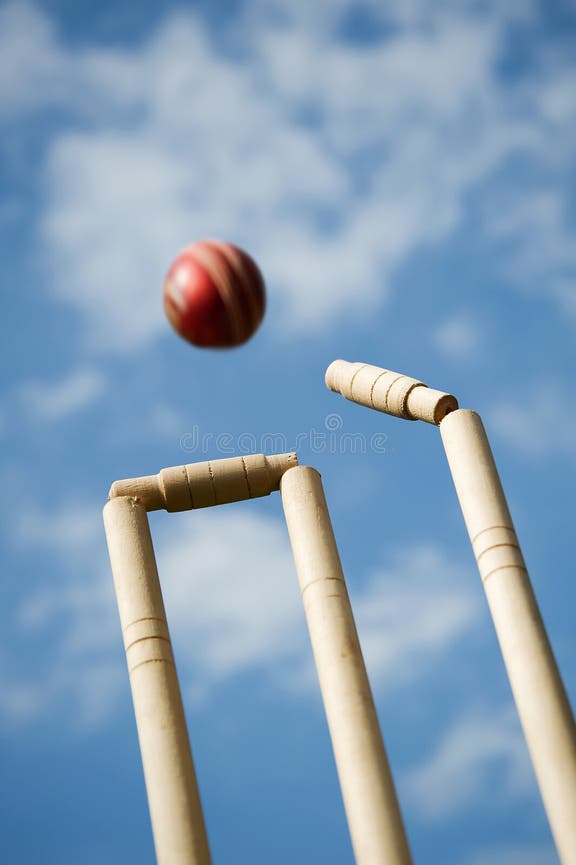Cricket Stumps stock image. Image of field, cricket, objects - 14933183