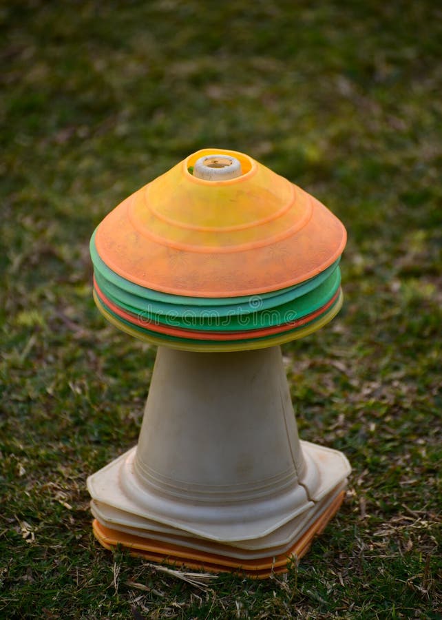 Cricket Training Materials Object Stock Photograph Stock Image - Image ...