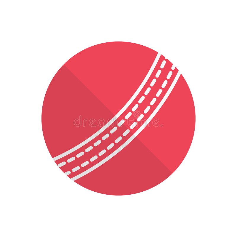 Cricket Vector Color Flat Icon Stock Vector - Illustration of color ...