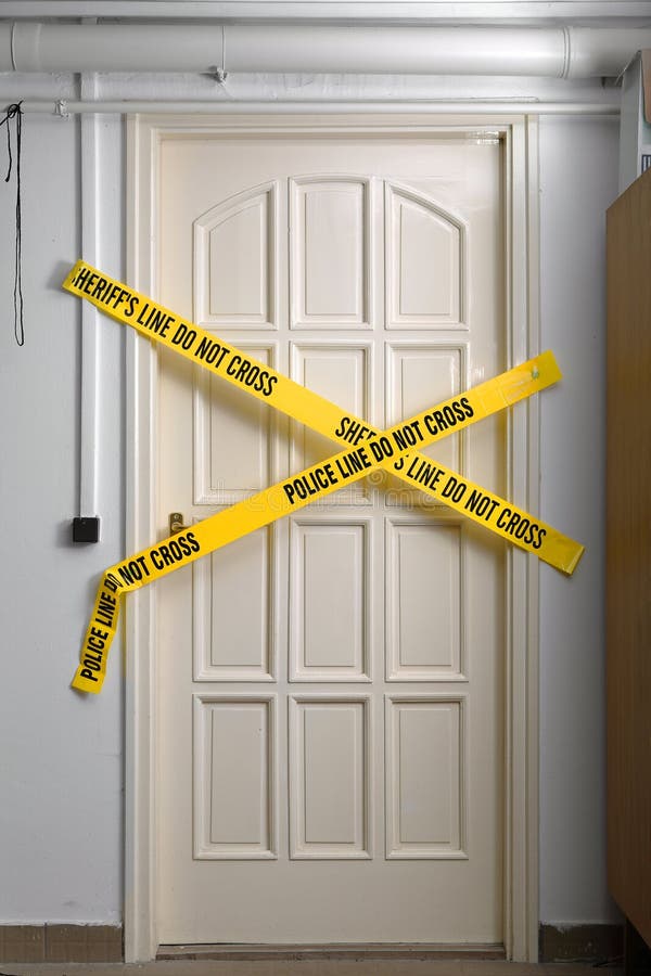 Crime scene stock photo. Image of acces, police, denied - 60663770