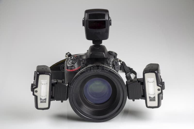 Crime Scene Investigations Dslr Camera Stock Image - Image of white ...