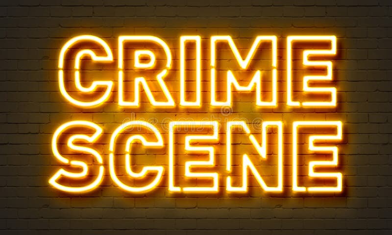 Signage sign scene. stock photo. Image of crime, represent - 106666312