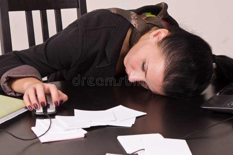 Crime Scene in a Office with Dead Secretary Stock Photo - Image of ...