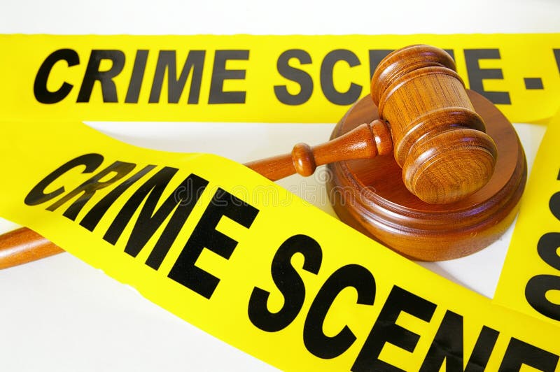 Arrested man and gavel stock image. Image of crook, handcuffs - 10600005