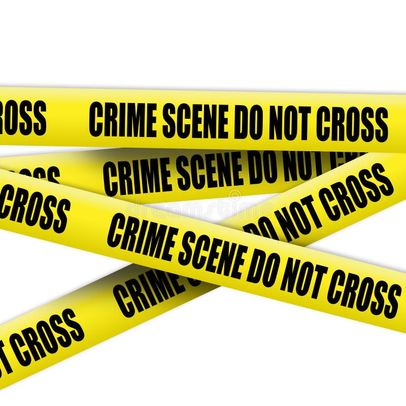 Crime scene tape stock photo. Image of yellow, tape, danger - 50438302