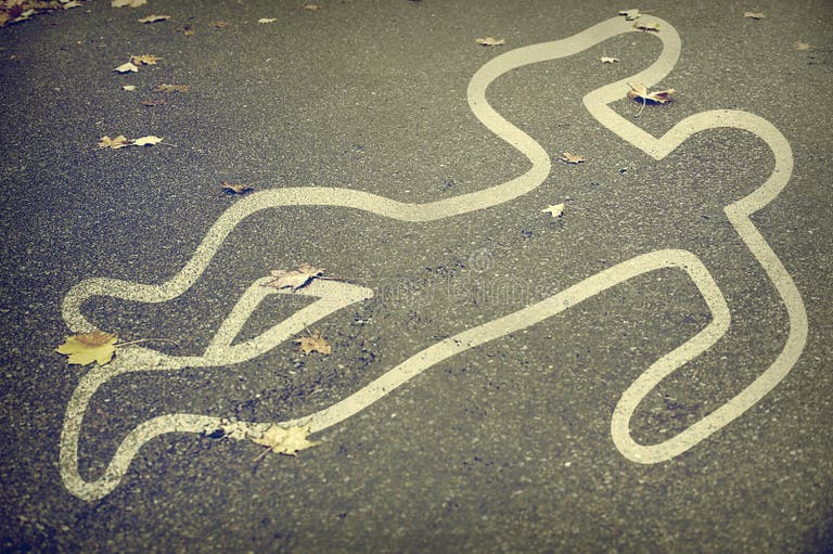 120 Body Chalk Outline Stock Photos - Free & Royalty-Free Stock Photos ...