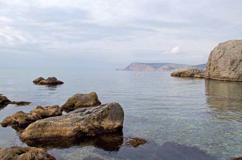 Crimea coast stock photo. Image of january, range, sunlight - 41729634