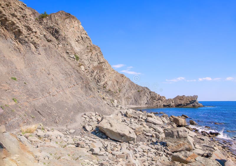 Crimea coastline stock photo. Image of climate, tourism - 67458310