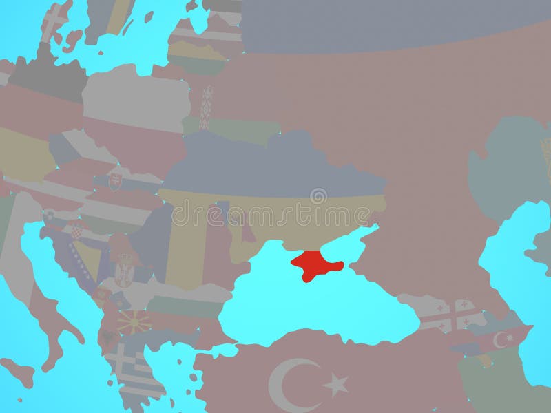 Crimea National Country Flag Official Sign Symbol Illustration Stock ...