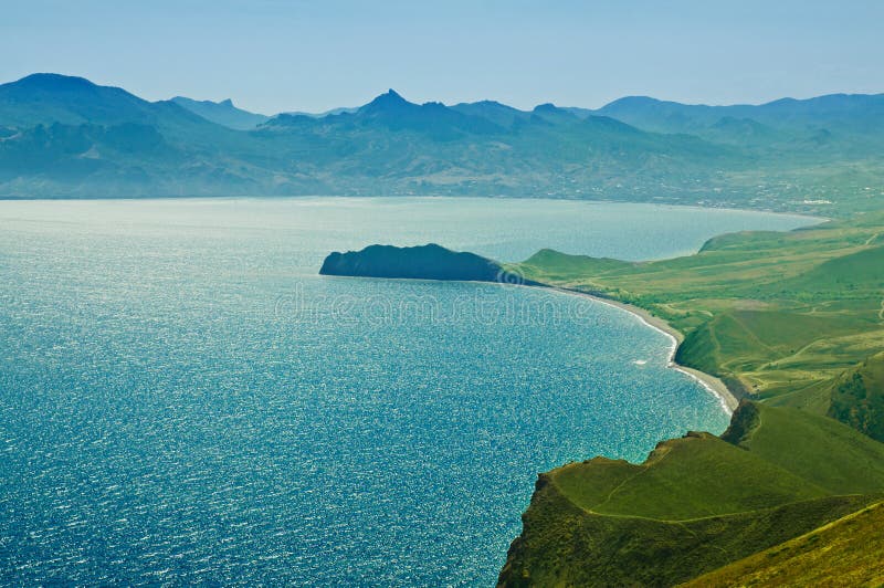 Crimea landscape stock photo. Image of natural, beach - 38082716