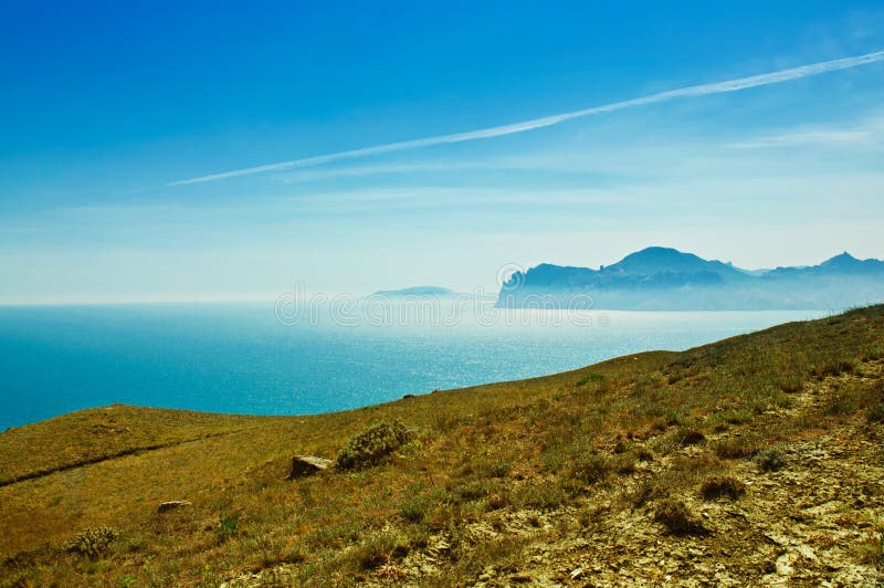 Crimea landscape stock image. Image of green, natural - 40299751