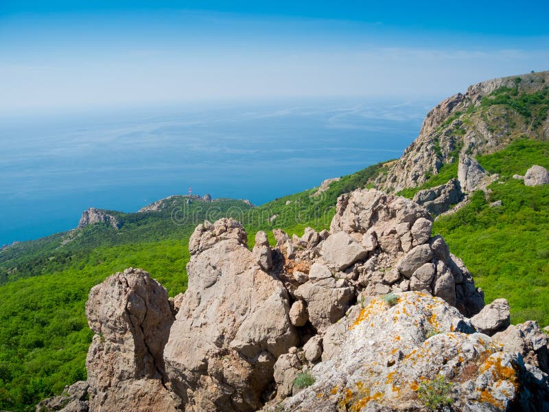 Crimea mountains stock image. Image of rock, land, range - 27677551