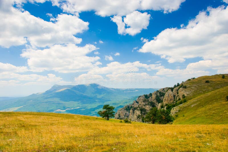 Crimea mountains stock photo. Image of country, clouds - 7697628
