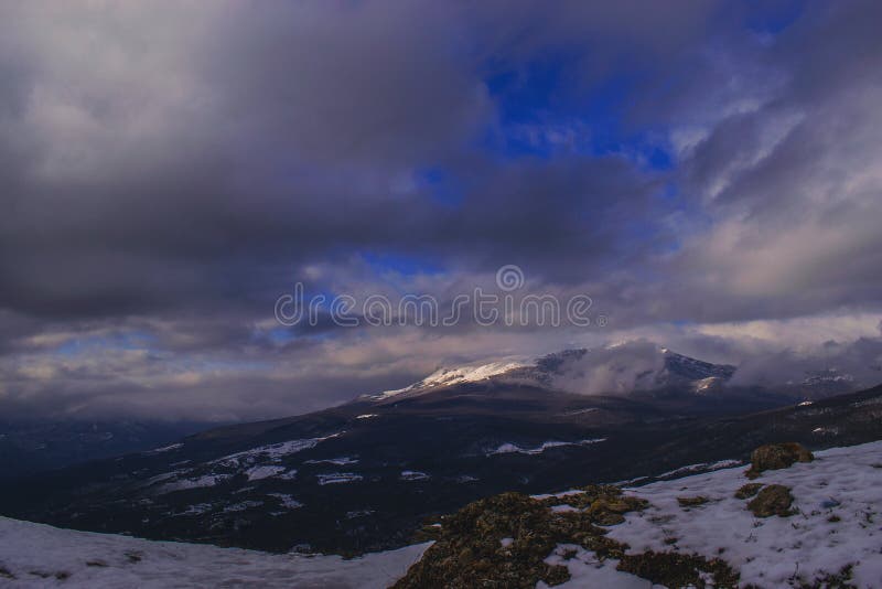 Crimea in the winter stock photo. Image of russia, planetvery - 140014692
