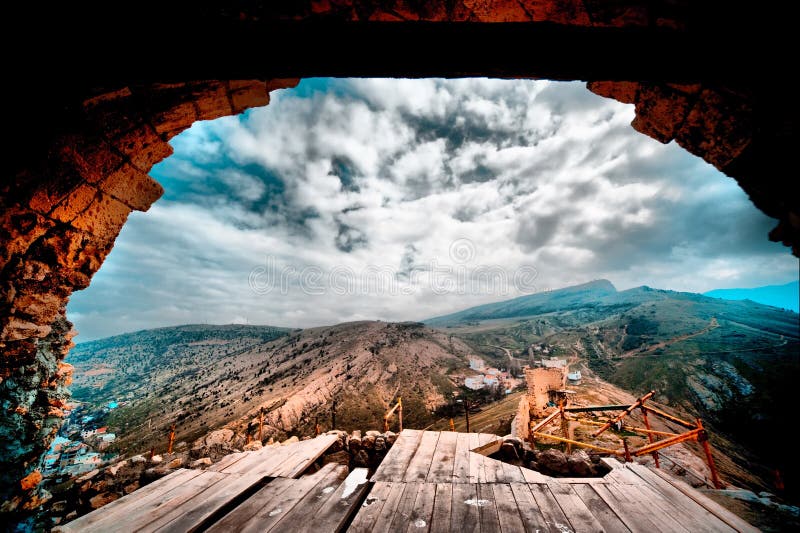 Crimean landscape stock photo. Image of brick, nature - 19600544