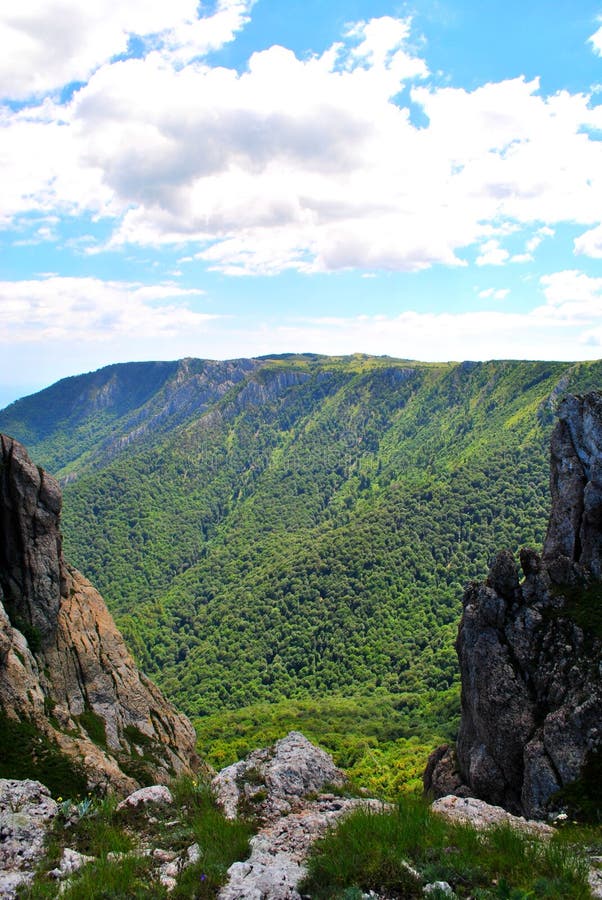 Crimean mountains stock photo. Image of beautiful, nature - 15550054