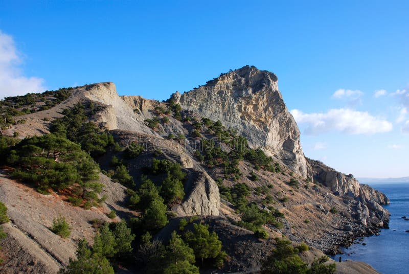 Crimean mountains stock image. Image of reserve, novyi - 1807669