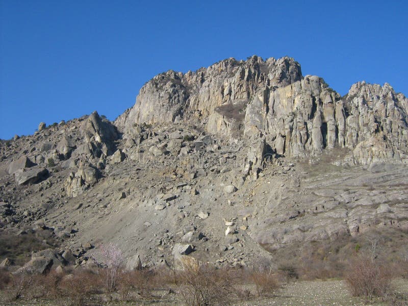Crimean mountains. stock image. Image of ukraine, nature - 44924051