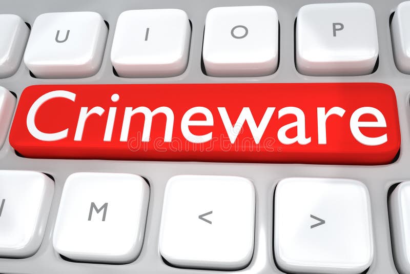 Crimeware - Concepto De Internet Stock de ilustración - Ilustración de ...