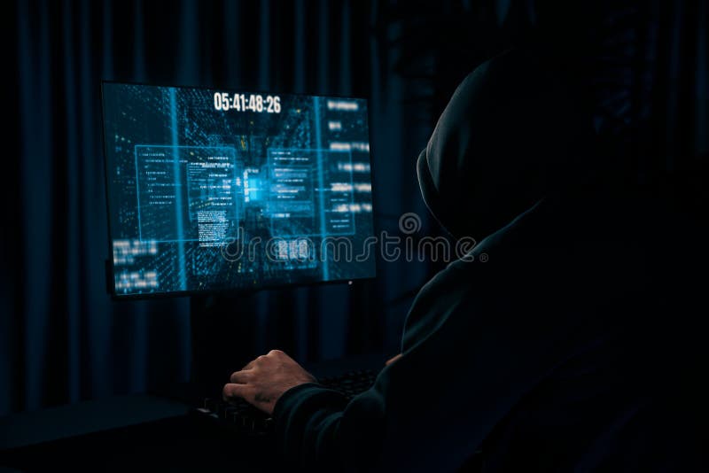 Criminal Anonymous Hack Programmer Trying To Approach at Back Side ...