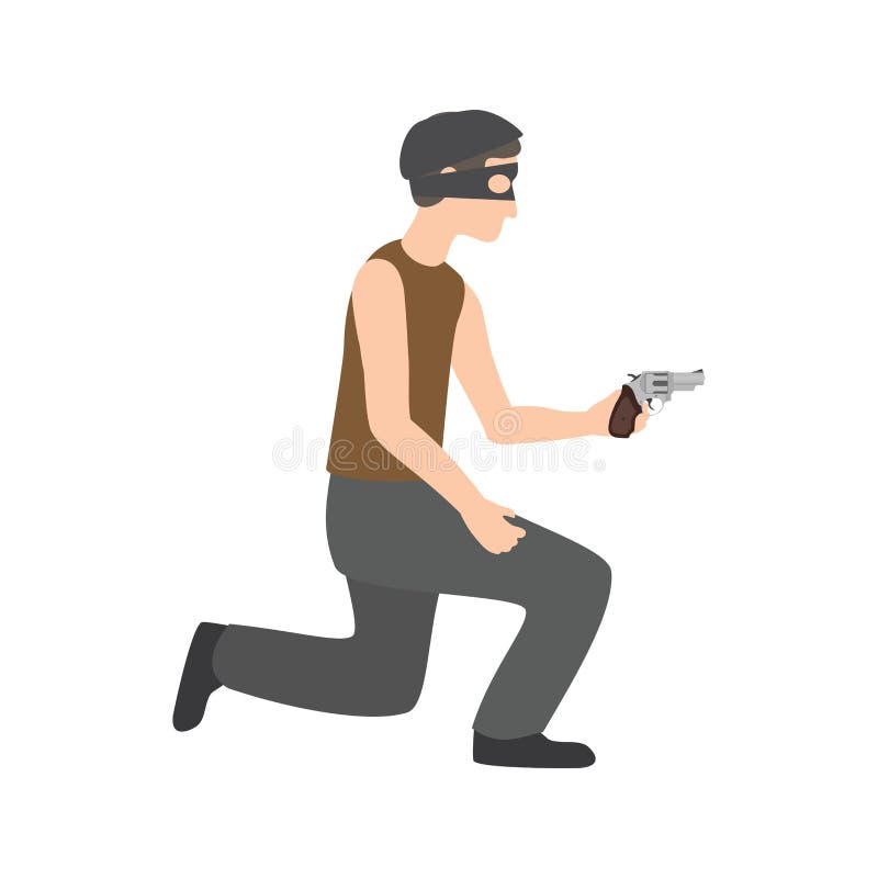 Criminal Heist Stock Illustration Illustration Of Crime 79553829