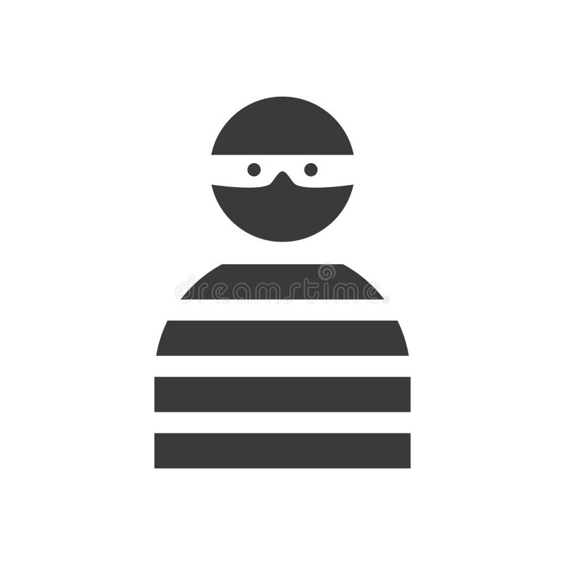 Criminal icon stock vector. Illustration of security - 309667409