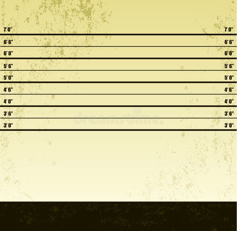 Criminal Line Up Background Vector Illustration Stock Vector ...