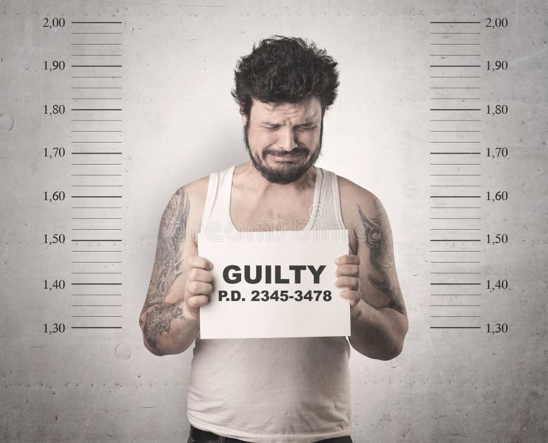 Criminal offender. stock image. Image of criminal, evildoer - 93049195