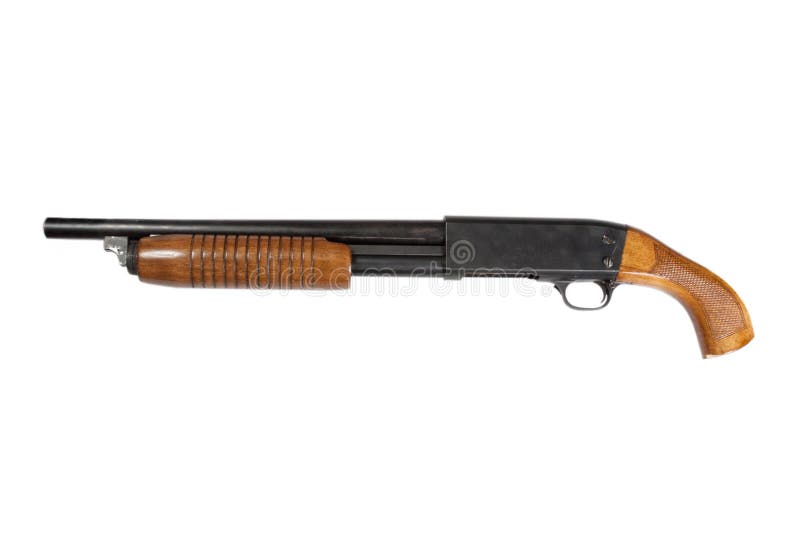 Sawed Off 12 Gauge Pump Action Shotgun