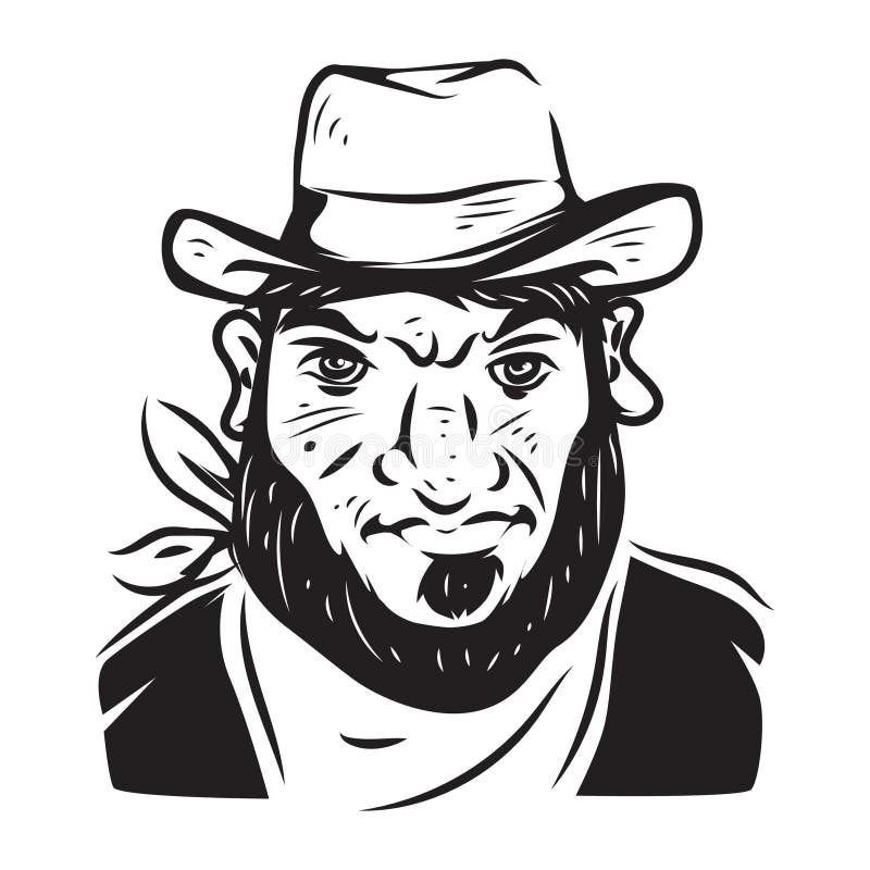 Wanted faces draw stock vector. Illustration of clip - 26747836