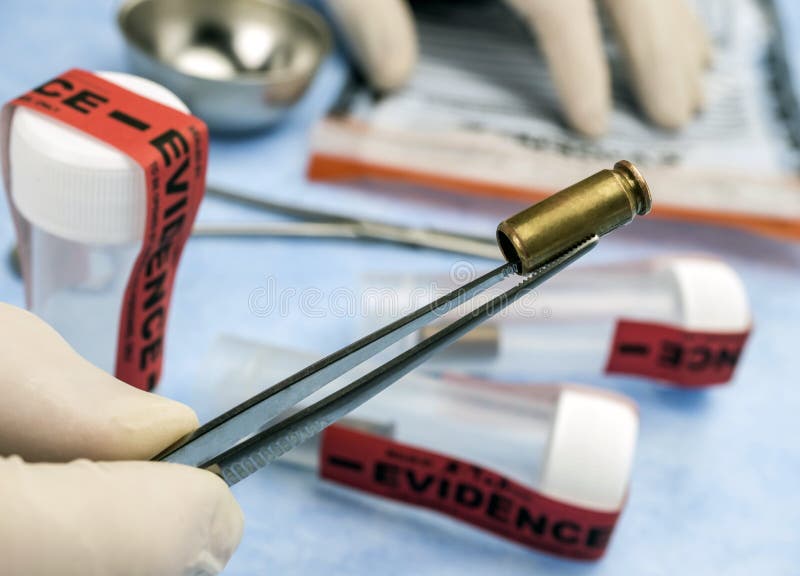 Criminalistic Laboratory, Bullet Shell Analysis, Rule of Ballistic ...