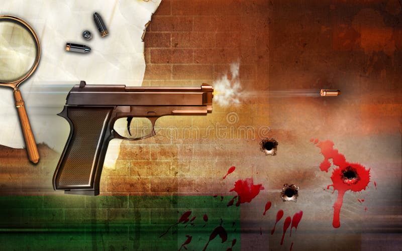 Criminality stock illustration. Illustration of danger - 8646874