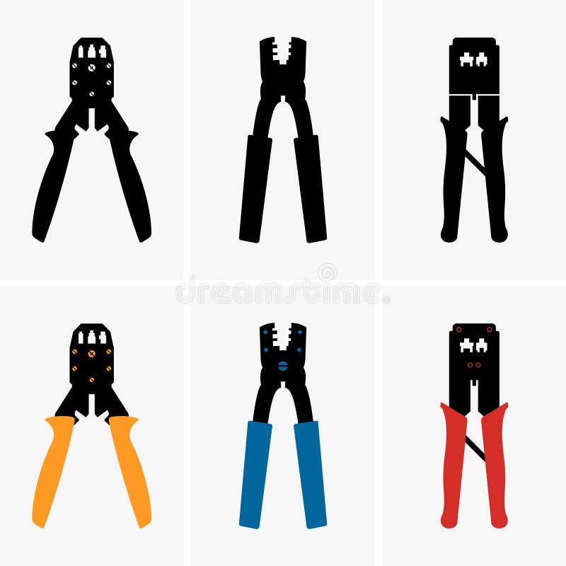 Crimpers Stock Illustrations – 21 Crimpers Stock Illustrations, Vectors ...