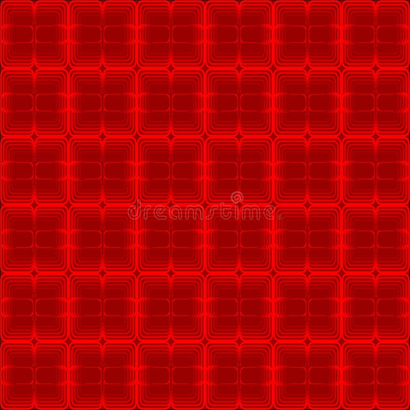 Crimson Abstract Background Composed of Squares, Optical Art Wallpaper ...