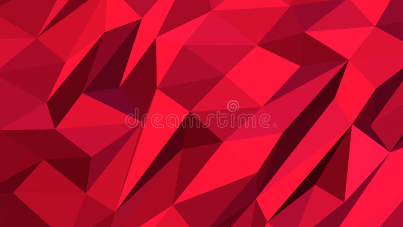 Crimson Abstract Background. Geometric Vector Illustration Stock Vector ...